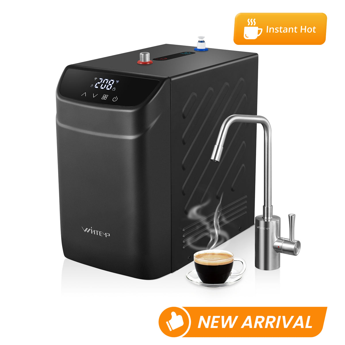 WINTEMP Instant Hot Water Dispenser System — 208°F Compact Under-Sink