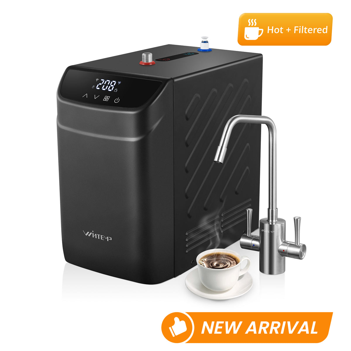 WINTEMP Instant Hot & Cold Water Dispenser System — 208°F Under-Sink S